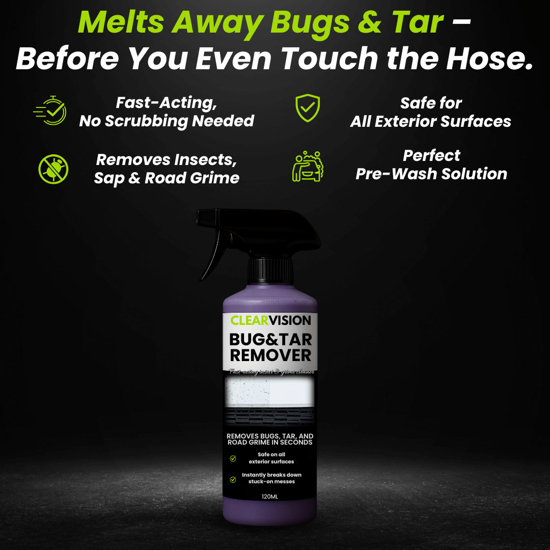 ClearVision™ – Bug & Tar Remover | Quick Clean Solution